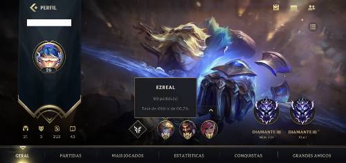 Conta Wild Rift Diamante III - Main ADC - League of Legends: Wild Rift ...