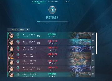 Conta Platina 3 com skins - Valorant - Contas - GGMAX