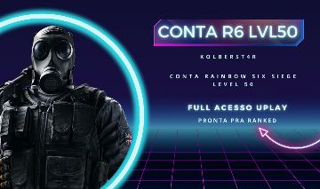 CONTA RAINBOW SIX SIEGE - LEVEL 50 - - Rainbow Six - Contas R6 - GGMAX