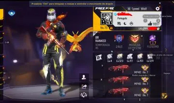Conta de free fire top com skins e - Free Fire - Contas Free Fire - GGMAX