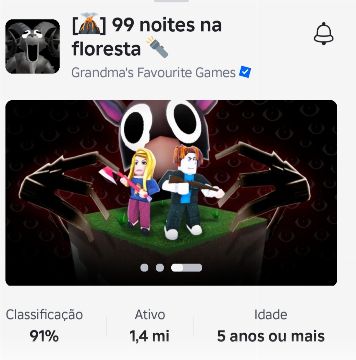 CONTA DE 99 NOITES COM COM CLASSE - Roblox - 99 Noites Na Floresta - GGMAX