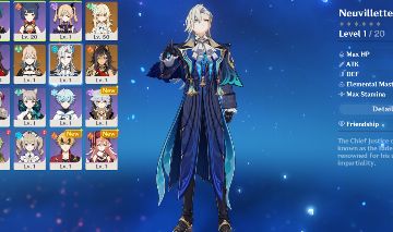 Neuvillette C2 + Bis - Genshin Impact - Contas - GGMAX