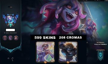 CONTA LEAGUE OF LEGENDS - 599 SKINS - League of Legends - Contas - GGMAX