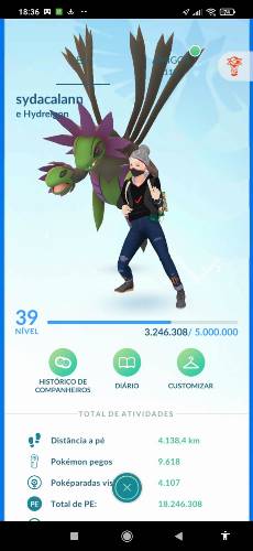 CONTA DE POKEMON GO LEVEL 39 - Pokemon GO - GGMAX
