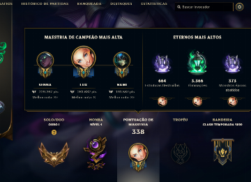 Conta LoL Gold 1 com vários champs e - League of Legends - Contas - GGMAX