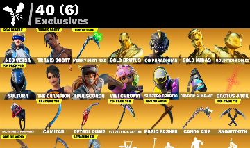 Conta com Travis Scott e Minty, 265 - Fortnite - Contas Fortnite - GGMAX