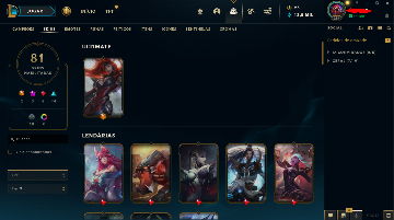 Conta LoL MAIN , 91+ skins LvL 284. EX - League of Legends - Contas - GGMAX