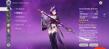 [RAIDEN SHOGUN C4 + ARMA ASSINATURA + 4 - Genshin Impact - Contas - GGMAX