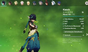 Conta genshim impact kinich, - Genshin Impact - Contas - GGMAX