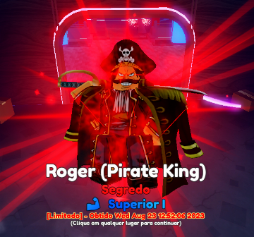 Roger evo (ANIME ADVENTURES) - Roblox - Anime Adventures - GGMAX