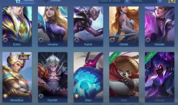Mobile Legends 18 Heróis + 1 skin S25 - Mobile Legends - GGMAX