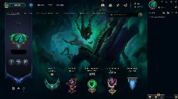 Conta de LoL, ex mestre, atual platina. - League of Legends - Contas ...
