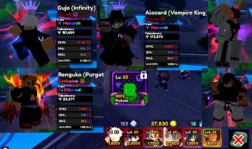 Alucard + Gojo Monarch (Anime Vanguards) - Roblox - Anime Vanguards - GGMAX