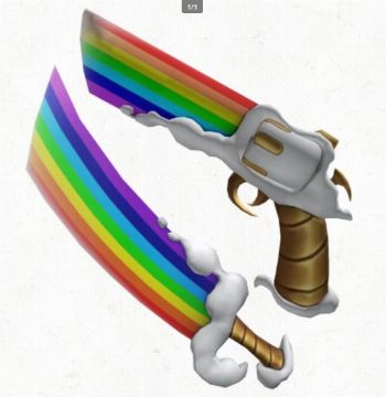 Rainbow Set/ Arco-íris conjunto MM2 - Roblox - Outros jogos Roblox - GGMAX