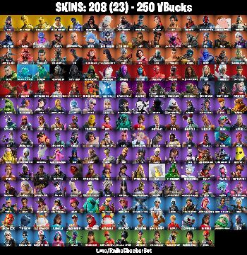 208 SKINS GLOW MERRY MINTY BOMBER - Fortnite - Contas Fortnite - GGMAX