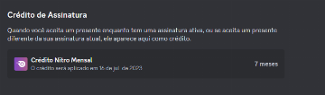 CONTA COM 7 MESES DE NITRO DISPONIVEIS - Discord - Contas Discord - GGMAX