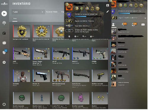 Conta CS:GO 100R$ em Skins - Counter Strike 2 - Contas e outros - GGMAX