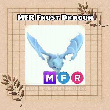 FROST DRAGON (MFR) ADOPT ME - Roblox - Adopt Me - GGMAX