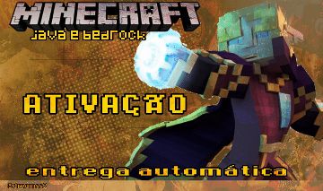 (CONTA) MINECRAFT ORIGINAL: Java e - Minecraft - GGMAX