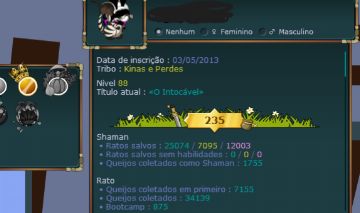 CONTA TRANSFORMICE COM MUITOS FIRST, - Transformice - GGMAX