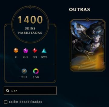 Conta de Colecionador LOL, 1400 SKINS + - League of Legends - Contas ...