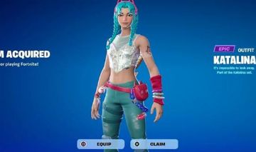 Faço resgate da nova skin, katalina na - Fortnite - Skins Fortnite - GGMAX