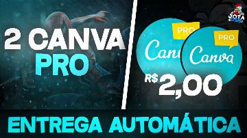 2 CANVAS PRO 30 DIAS NO SEU GMAIL > + - Assinaturas e Premium - GGMAX