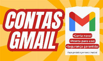 CONTAS E-MAIL GMAIL/GOOGLE NOVA - Emails - GGMAX