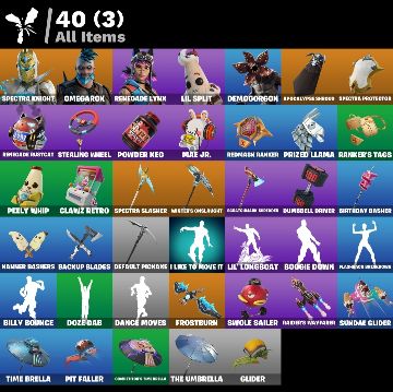 5 SKINS+OMEGAROK+700 V-BUCKS - Fortnite - Contas Fortnite - GGMAX