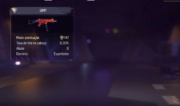 Conta LVL 75 com UMP Rubi - Free Fire - Contas Free Fire - GGMAX