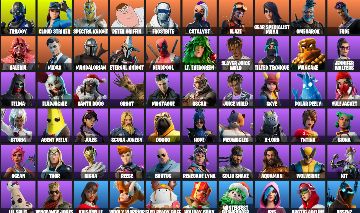 61 SKINS - Trilogy - Cloud Striker - - Fortnite - Contas Fortnite - GGMAX