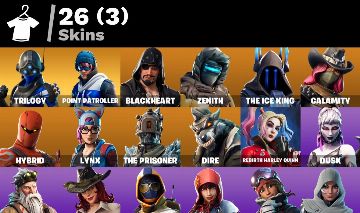 26 skins | Trilogy | Point Patroller | - Fortnite - Contas Fortnite - GGMAX