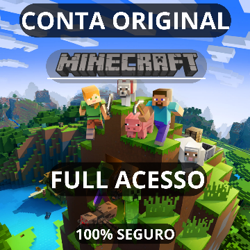 Conta de Minecraft Java & Bedrock (FULL - Minecraft - GGMAX