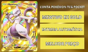 CONTA ÉPICA COM MEWTWO EX GOLD! ( - Pokémon TCG Pocket - GGMAX