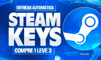 [3 em 1] 3X 3TEAM KEYS ALEATORIAS - Steam - Códigos e Keys - GGMAX