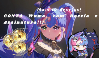 Conta DE wuwa com Roccia e carmellya - Wuthering Waves - GGMAX