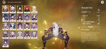 ITTO + BIS + TIGHNARI + DILUC + Arco de - Genshin Impact - Contas - GGMAX