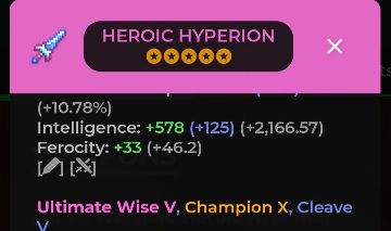 HYPERION HYPIXEL SKYBLOCK - Minecraft - GGMAX