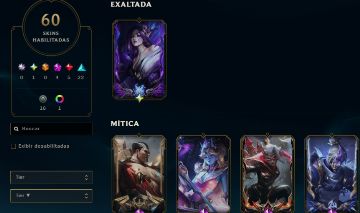 CONTA COM SKIN MORGANA EXALTADA + - League of Legends - Contas - GGMAX