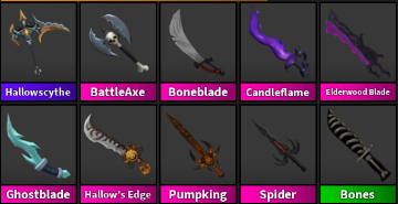 FACAS E ARMAS DO MM2 - Roblox - Murder Mystery 2 - GGMAX