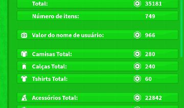 CONTA ROBLOX COM MAIS DE 38K DE ROBUX - Roblox - Outros jogos Roblox ...