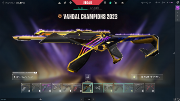 VANDAL ION, RGX E CHAMPIONS 23. FACA - Valorant - Contas - GGMAX