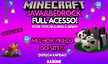 Conta Minecraft Original Java & Bedrock - Minecraft - Contas - GGMAX