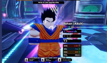 LVL 1 Gohan/rohan Monarca!!!! Anime - Roblox - Anime Vanguards - GGMAX
