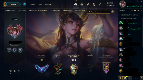 Conta lol, ex desafiante - League of Legends - Contas - GGMAX