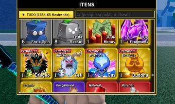 Frutas Permanentes! Gas Yeti DRAGON - Roblox - Blox Fruits - GGMAX