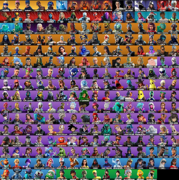 254 Skins | Travis | Neo Versa | Astro - Fortnite - Contas Fortnite - GGMAX