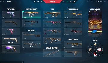 CONTA VALORANT COM VARIAS SKINS !! MEGA - Valorant - Contas - GGMAX