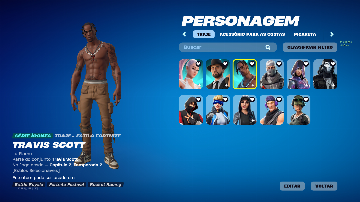 CONTA FORTNITE RARA TRAVIS SCOTT, - Fortnite - Contas Fortnite - GGMAX