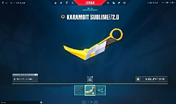 CONTA VALORANT COM KARAMBIT SUBLIME // - Valorant - Contas - GGMAX